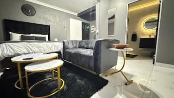 Apartamento, 1 quarto, para fumantes, varanda | Sala de estar