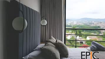 Suíte | Cortinas blackout, Wi-Fi de cortesia