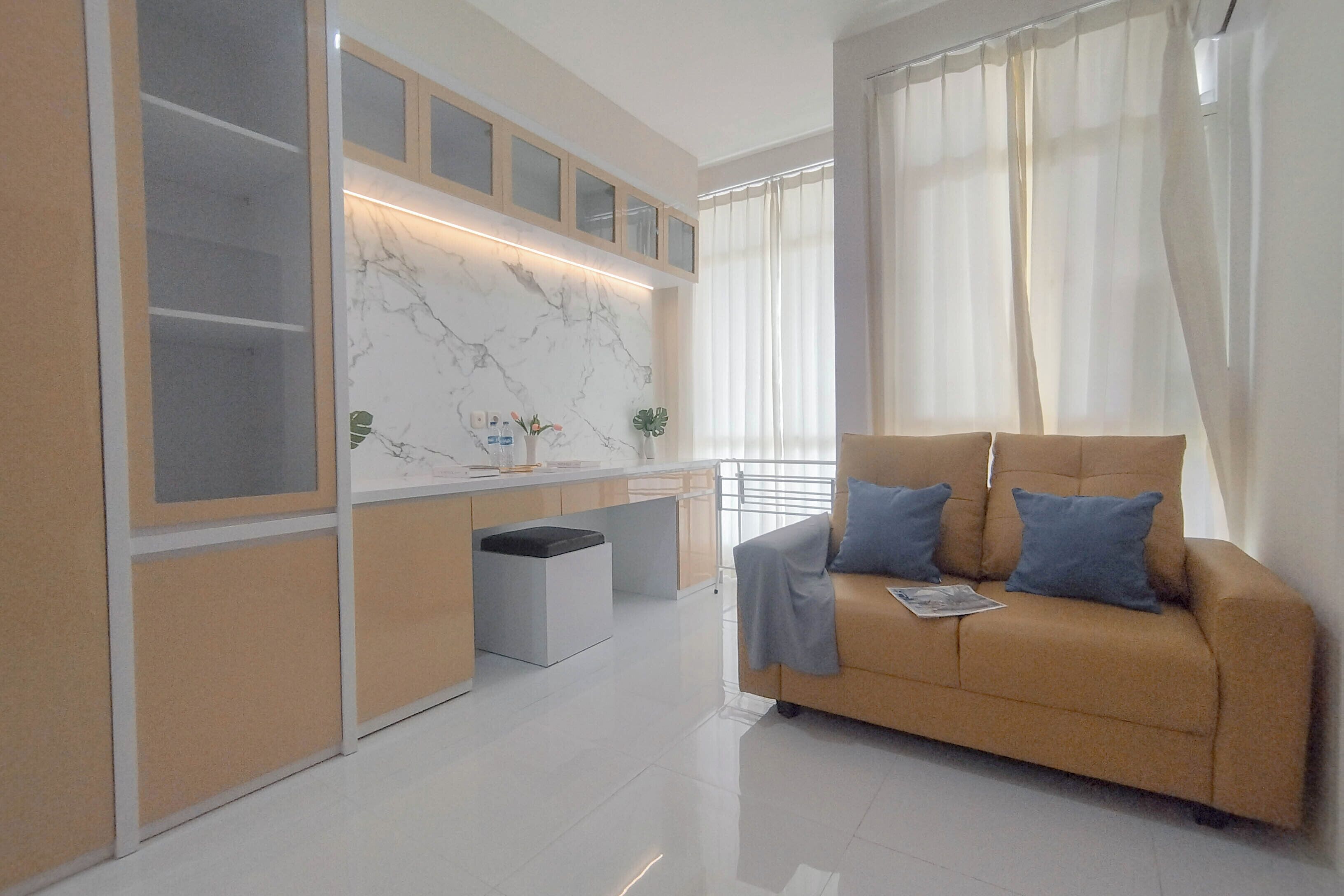 Apartamento Deluxe | Sala de estar