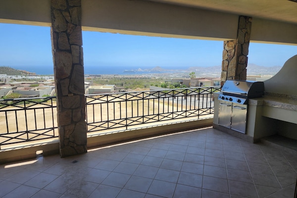 Condo família, vista para o oceano | Terraço/pátio