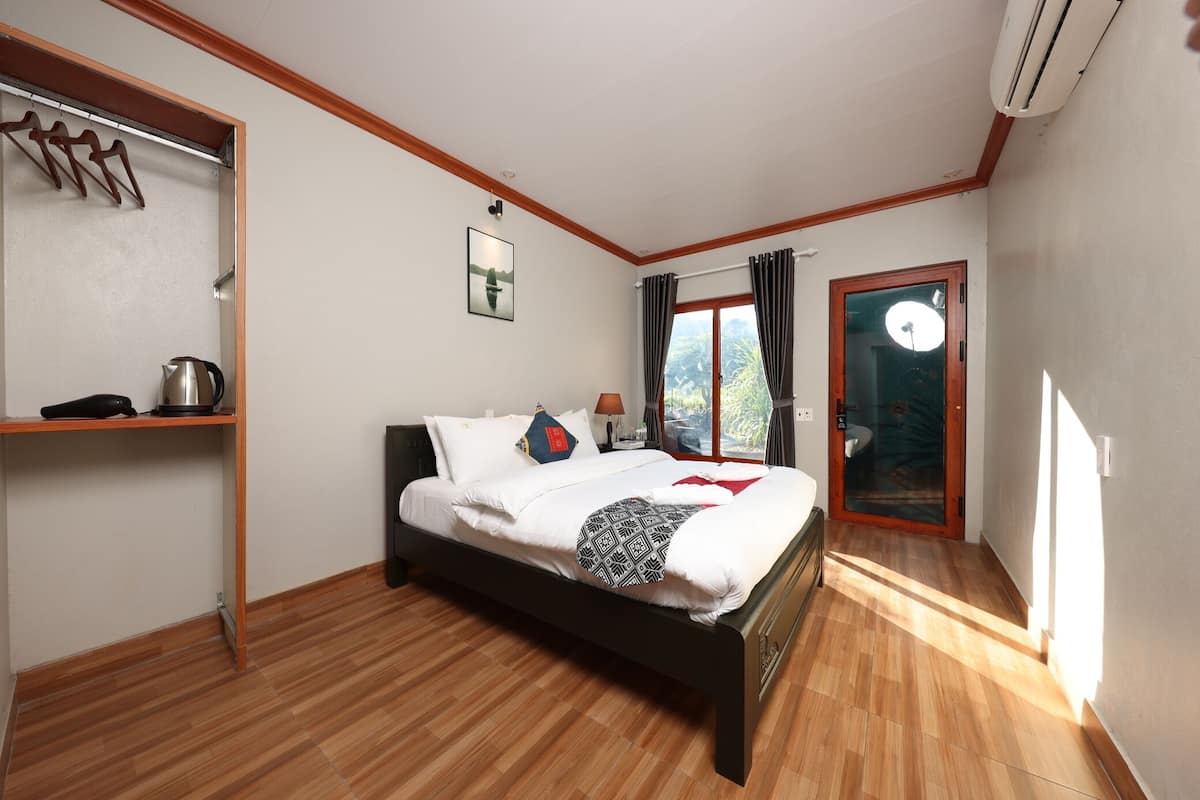 Quarto Duplo Deluxe, 1 cama queen-size, vista para o vale | Roupa hipoalergénica, edredões de penas, camas de colchão viscoelástico