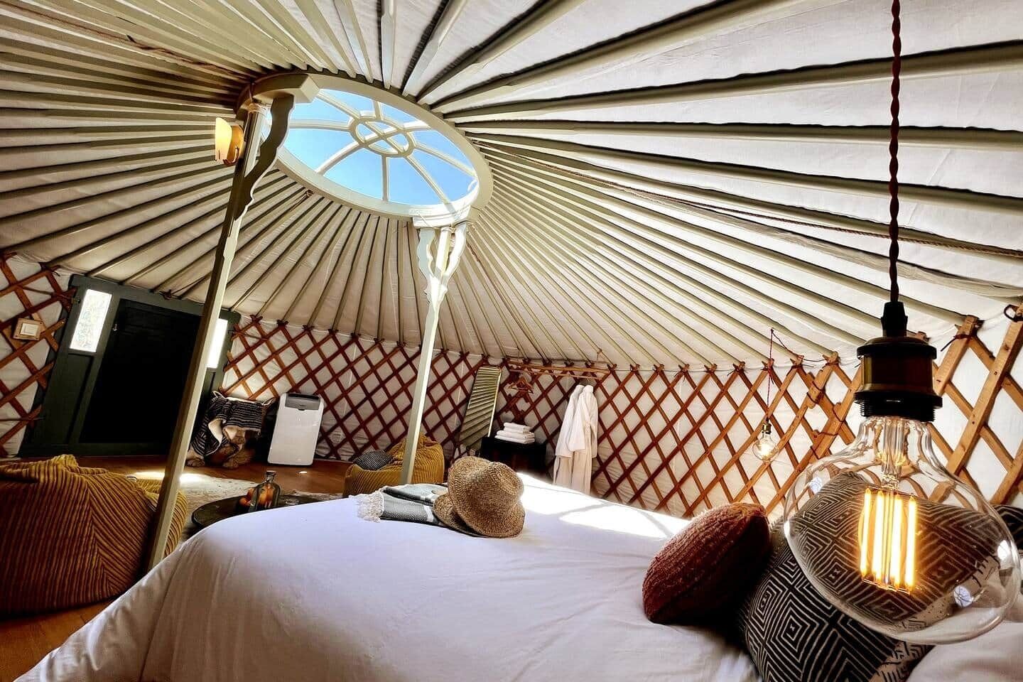 Moonlight Yurt W/air Con, Garden & Stone Bathroom - Sidi Kaouki