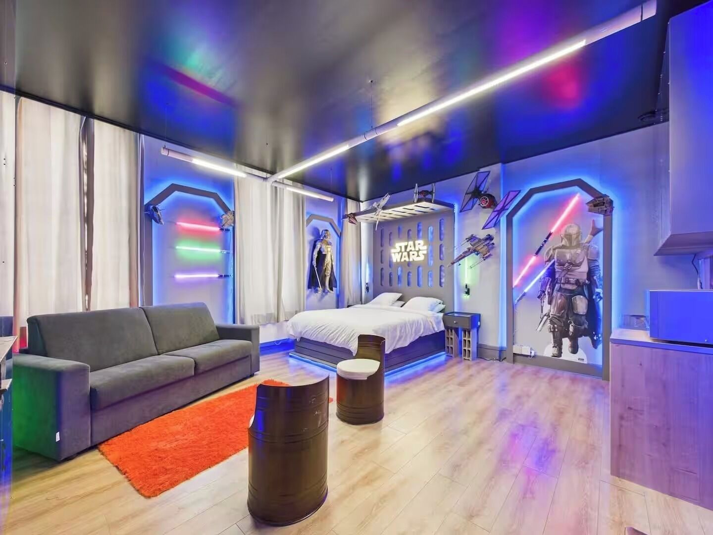 Quarto Clássico, Vista para a cidade | Sala de estar