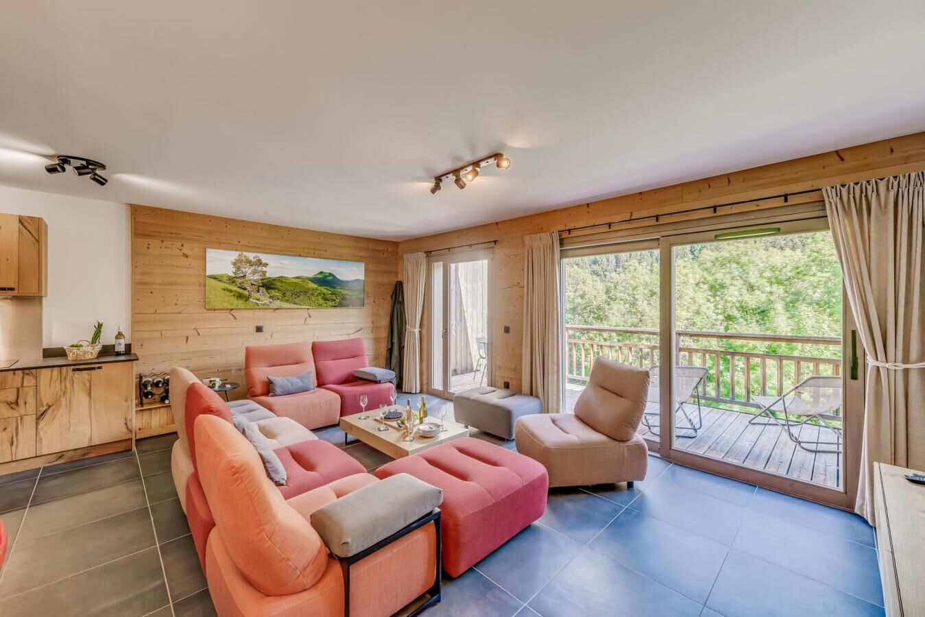 2ème éTage, Vue Montagne, Balcon, Parking, Télévision, Casier à Ski, 102m², Champagny-en-vanoise - Champagny-en-Vanoise