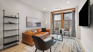 Apartamento Premium, Vista para a cidade | Sala de estar