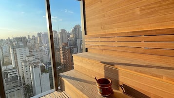 Estúdio Deluxe | Sauna