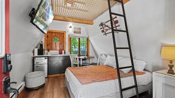 Cabine, vista para o rio | Wi-fi grátis