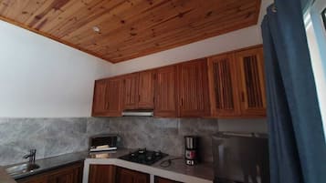 Apartamento conforto, vista para a piscina | Cozinha privada