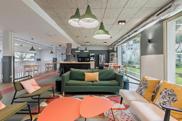 Sala de estar do lobby