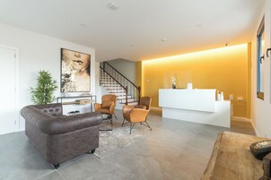 Sala de estar do lobby