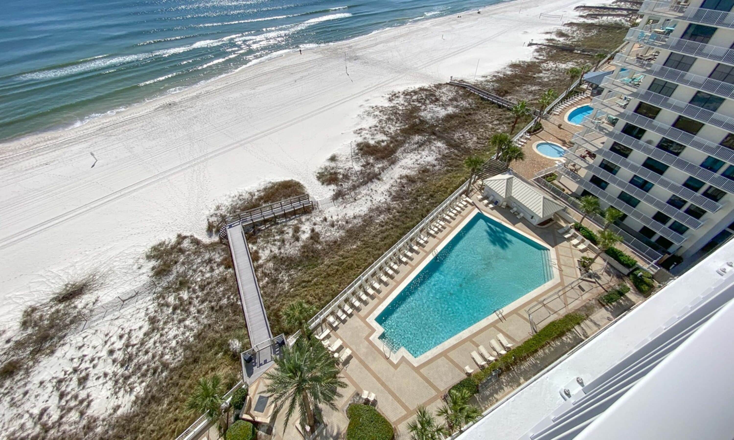 Apartamento Signature em Condomínio Fechado, 3 quartos, vista para a praia, em frente à praia | Vista da varanda