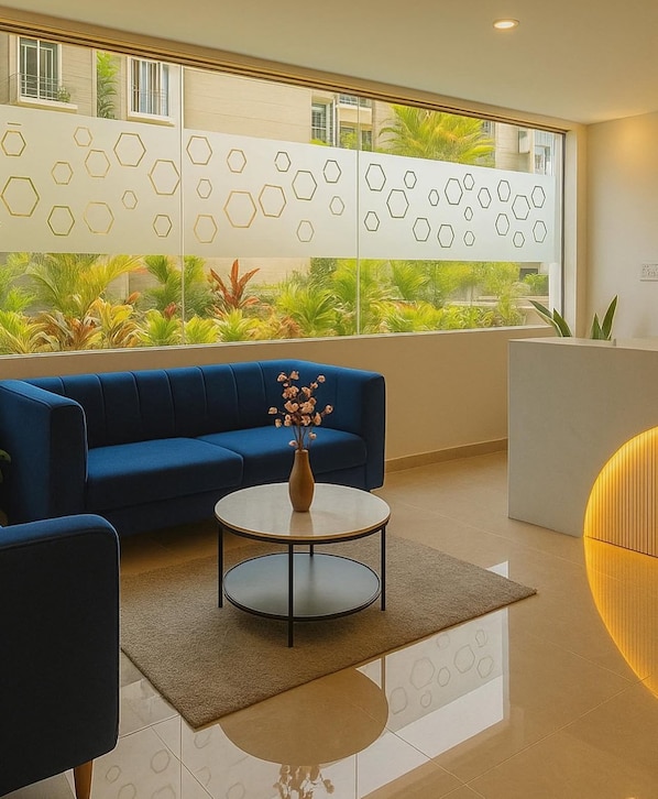 Quarto Duplo Superior | Sala de estar