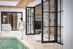 Villa de Luxo, pátio, vista para a piscina | Piscina privativa