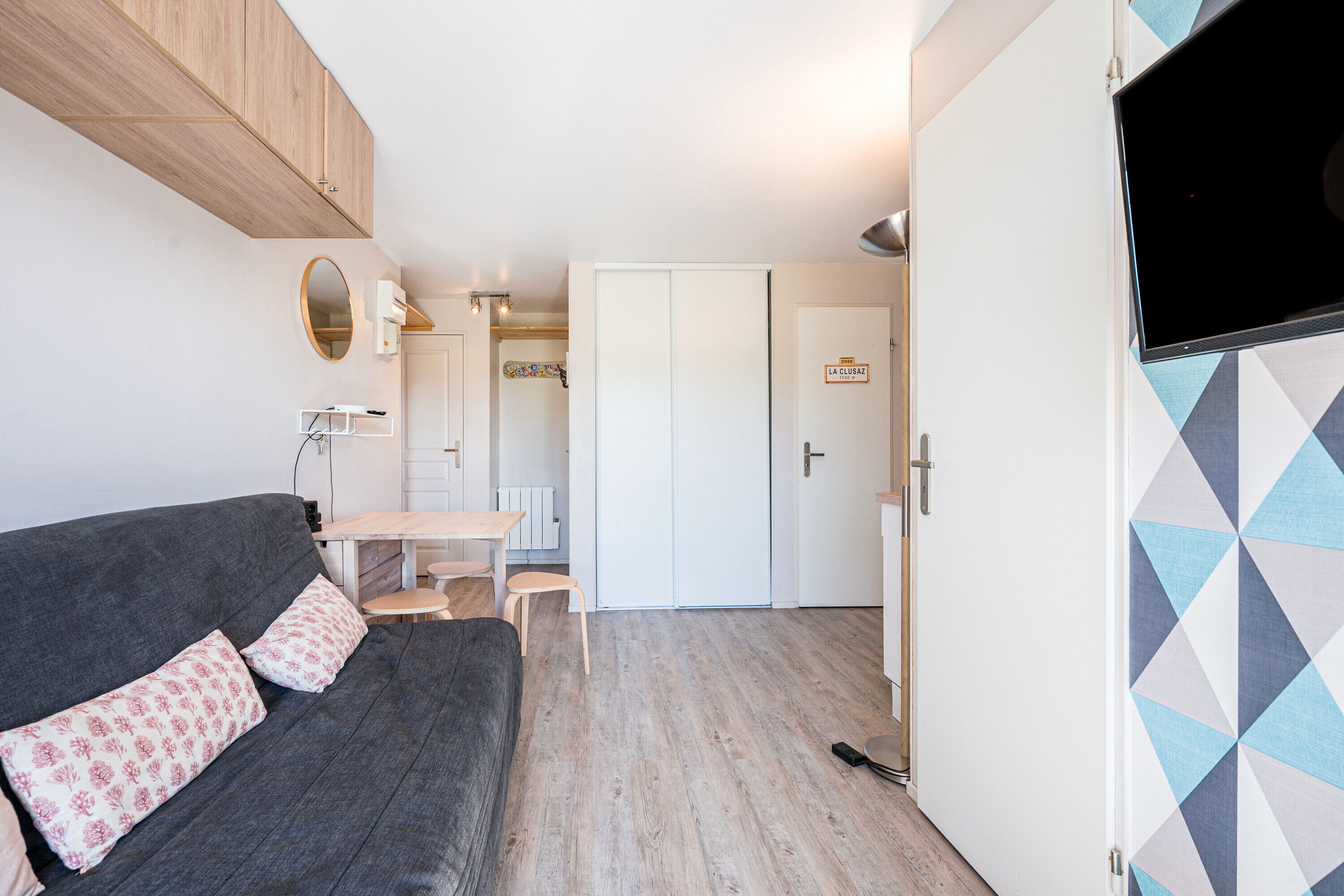 Appartement 'La Cabane De Merdassier' Avec Balcon Et Wi-fi - Manigod
