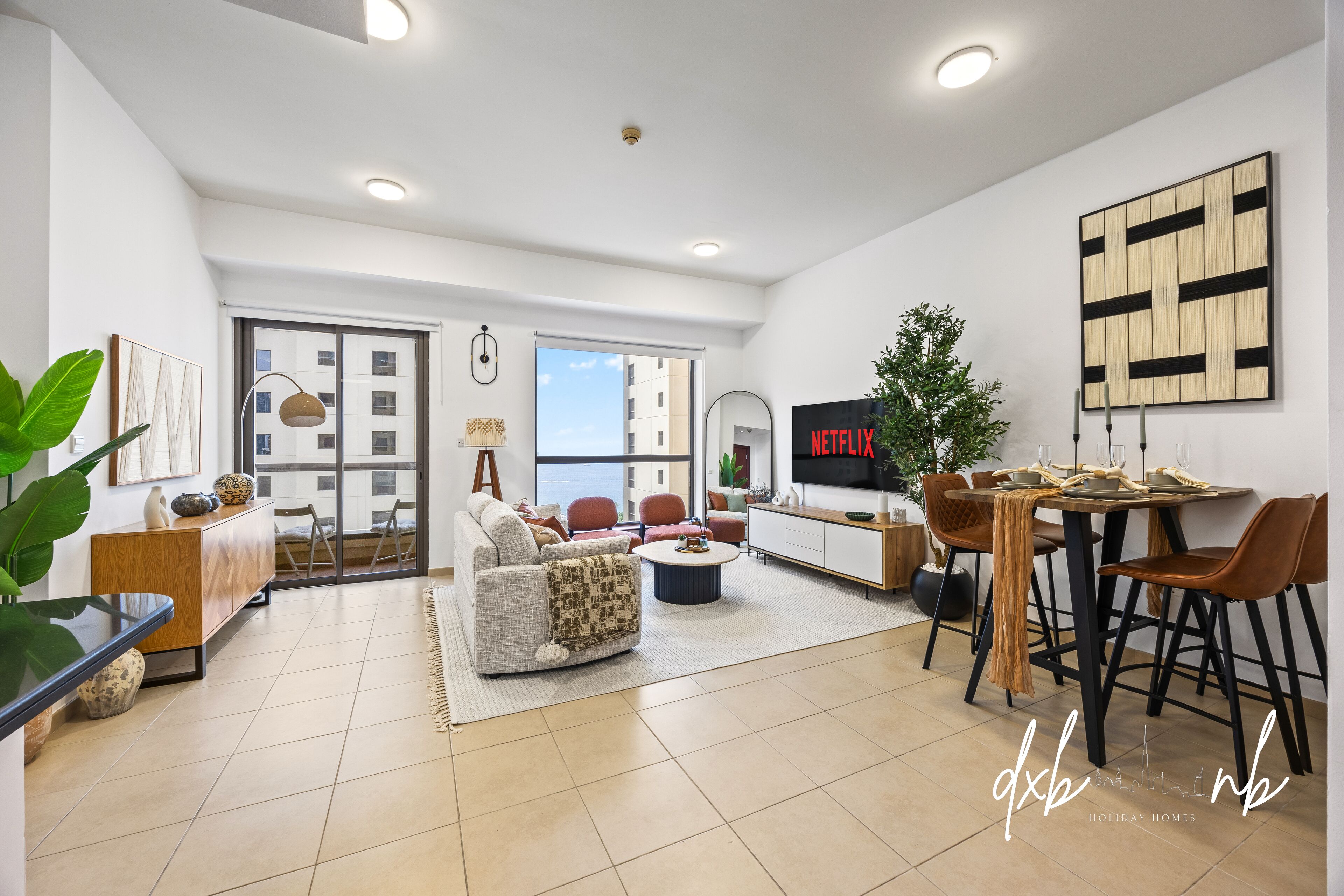 Pistachio Pecan | Sea View | Luxury 1br Apartment In Jbr | Walk To Beach - Dubai