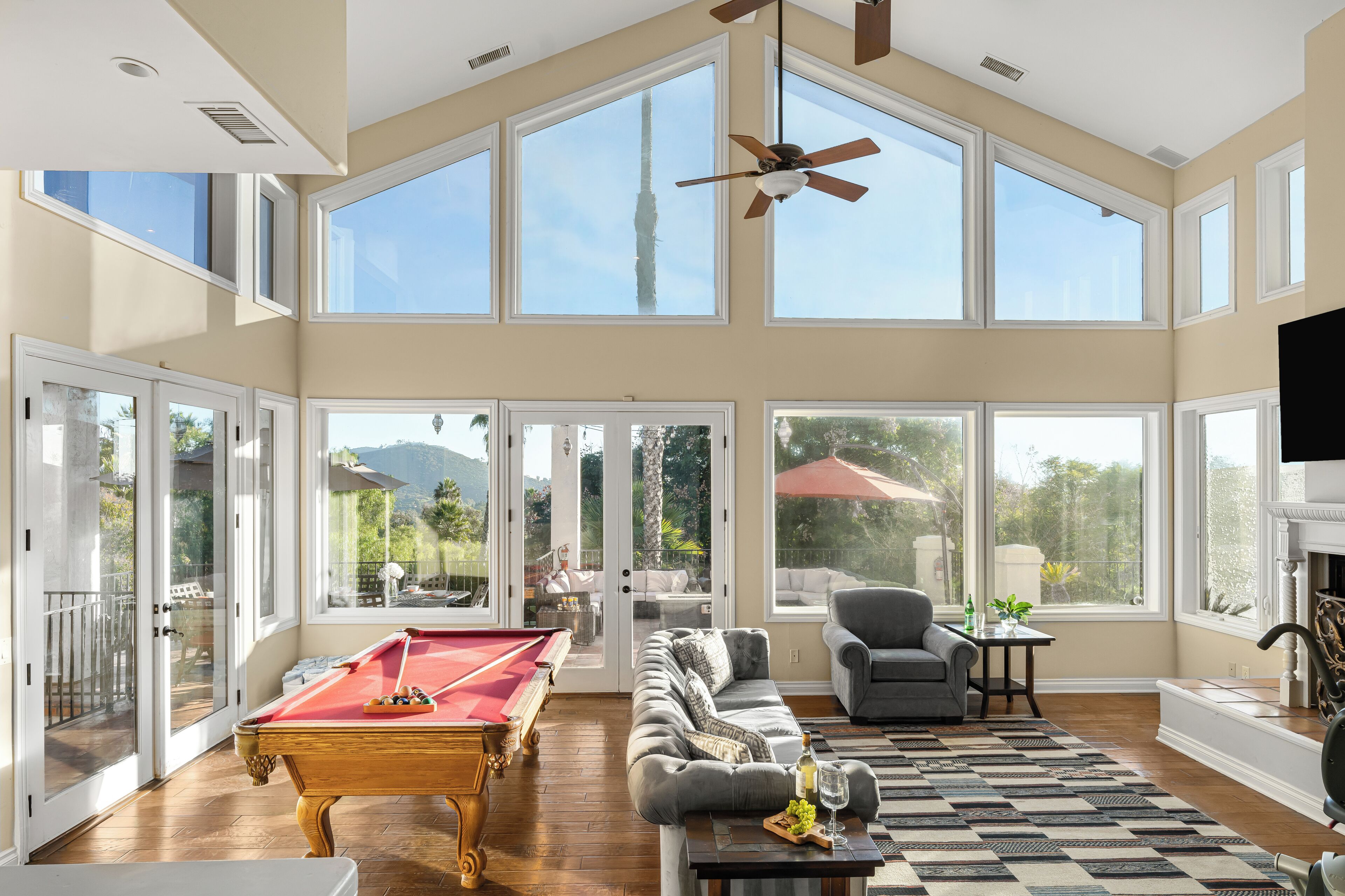 Two Estates W/ Pools, Hot Tubs, Game Rooms, Views & Tennis Court Near Wineries - San Marcos, CA