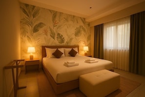 Quarto casal ou duplo luxo | Cofres nos quartos, Wi-Fi de cortesia