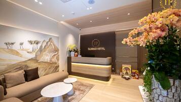 Sala de estar do lobby