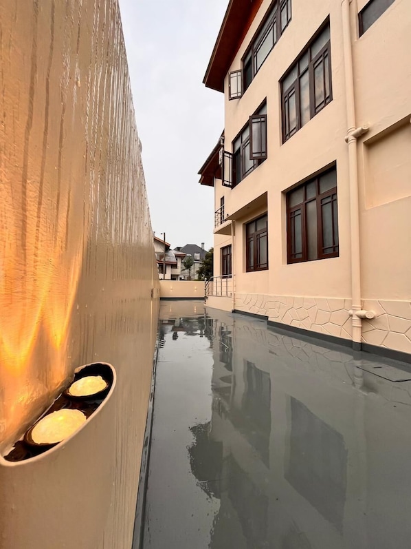 Fachada da propriedade