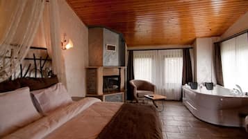 Quarto Deluxe, 1 cama king-size, fumadores, vista para o jardim