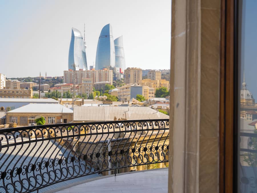 Apartamento Panorâmico | Vista do quarto