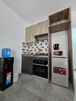 Apartamento, varanda, Vista para a cidade | Cozinha privada