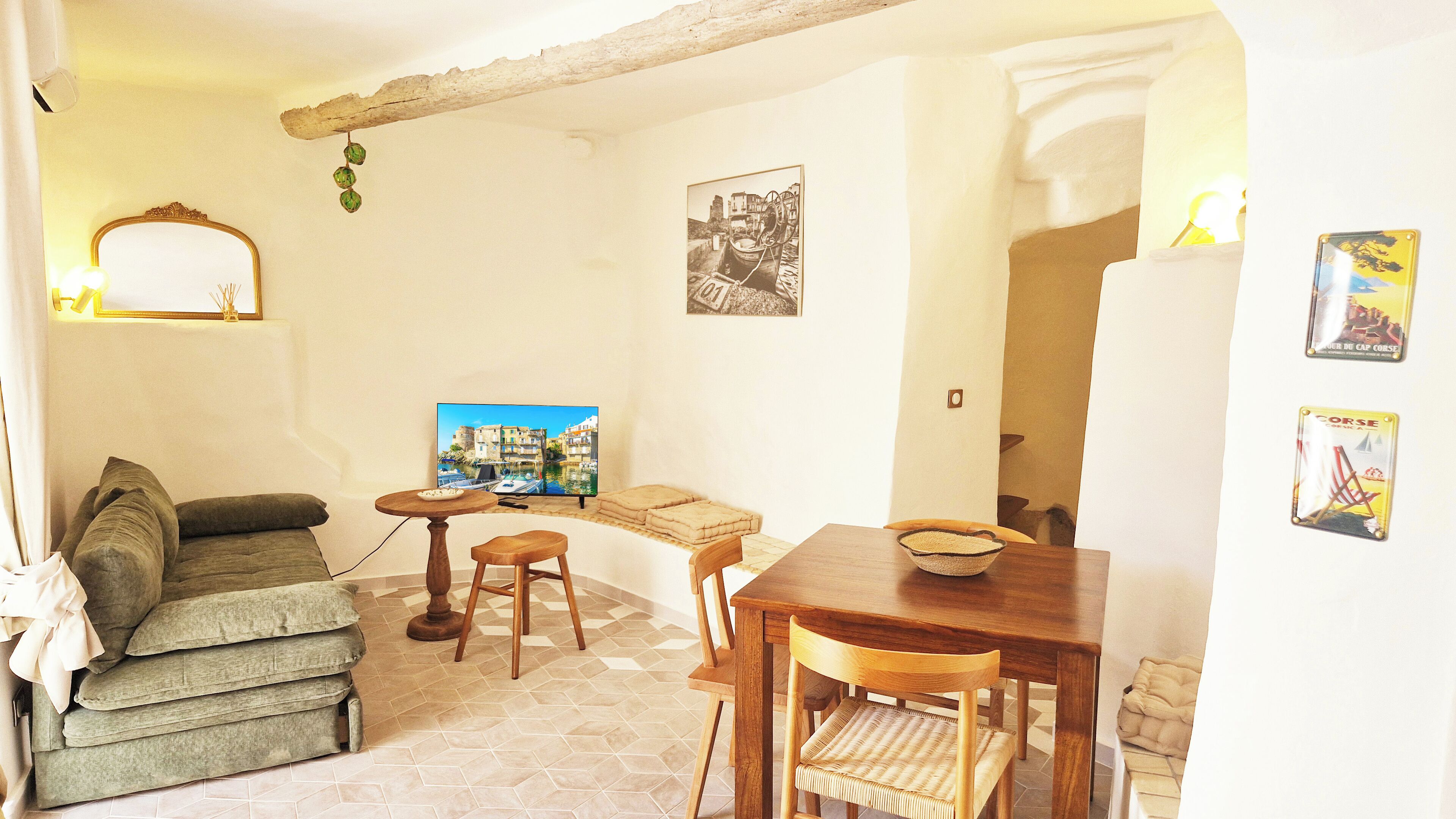 Sublime Appartement Atypique Avec Terrasse Au Cœur D'erbalunga - Brando