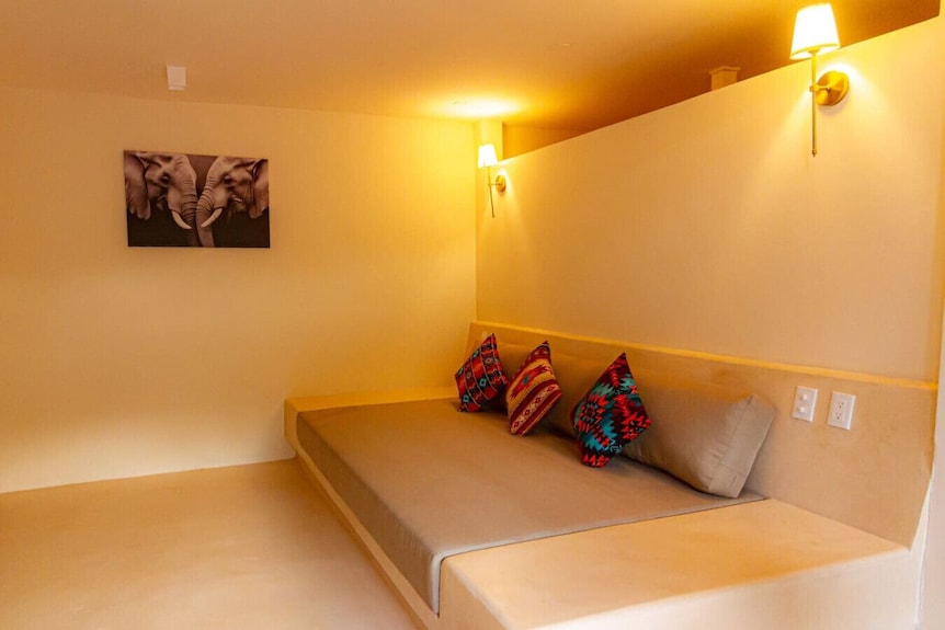 2 Room Loft W/ Patio, Kitchen, Parking - Mazunte