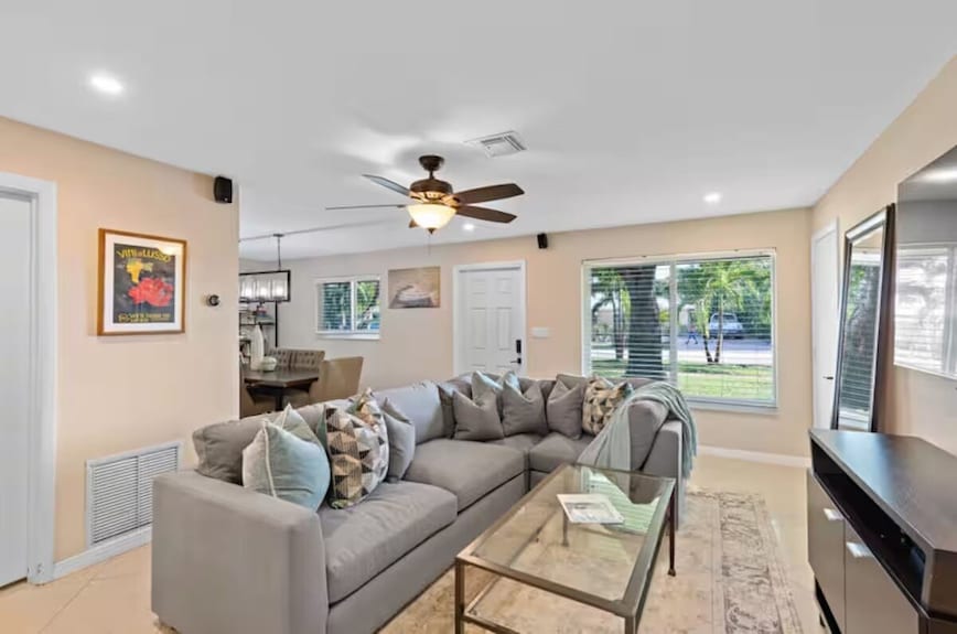 2br - Hot Tub W/ Peaceful Backyard 1 Mi To Beach - 보카러톤