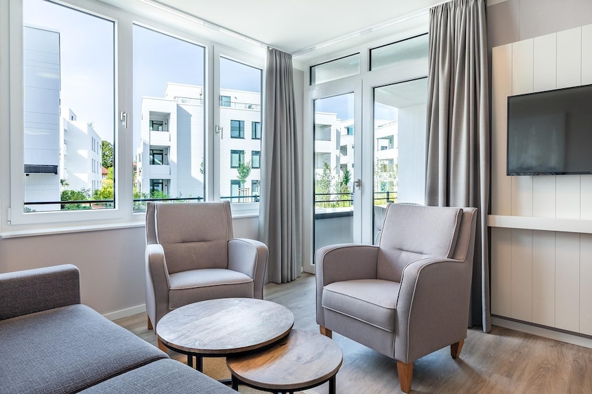 Modern Apartment At Godewindpark Travemünde With Sauna, Balcony - Lübeck