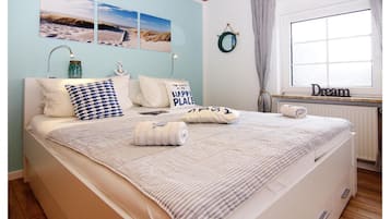 Apartamento | 2 quartos, individualmente mobiliados