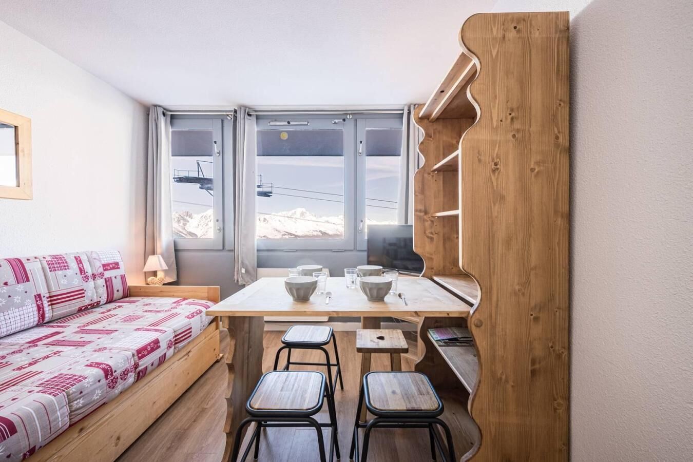 50m From Ski Slopes, 4th Floor, Ski Locker, 21m², La Plagne - Aime