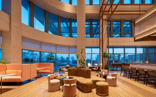 Sala de estar do lobby