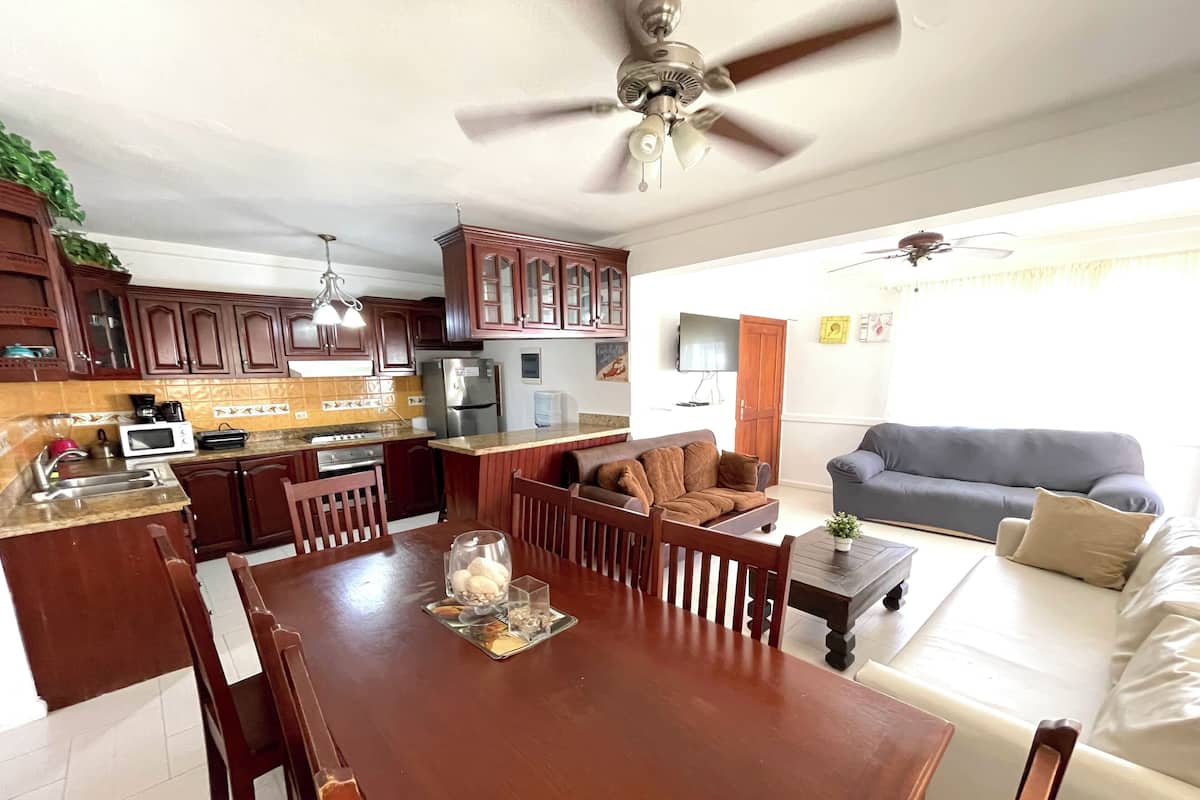 Apartamento Deluxe | Sala de estar