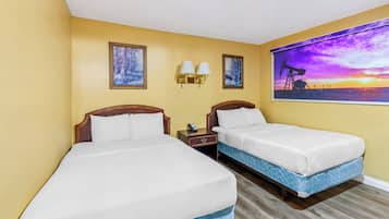 Quarto Standard, 2 camas de casal, não fumadores | Secretária, Wi-fi grátis