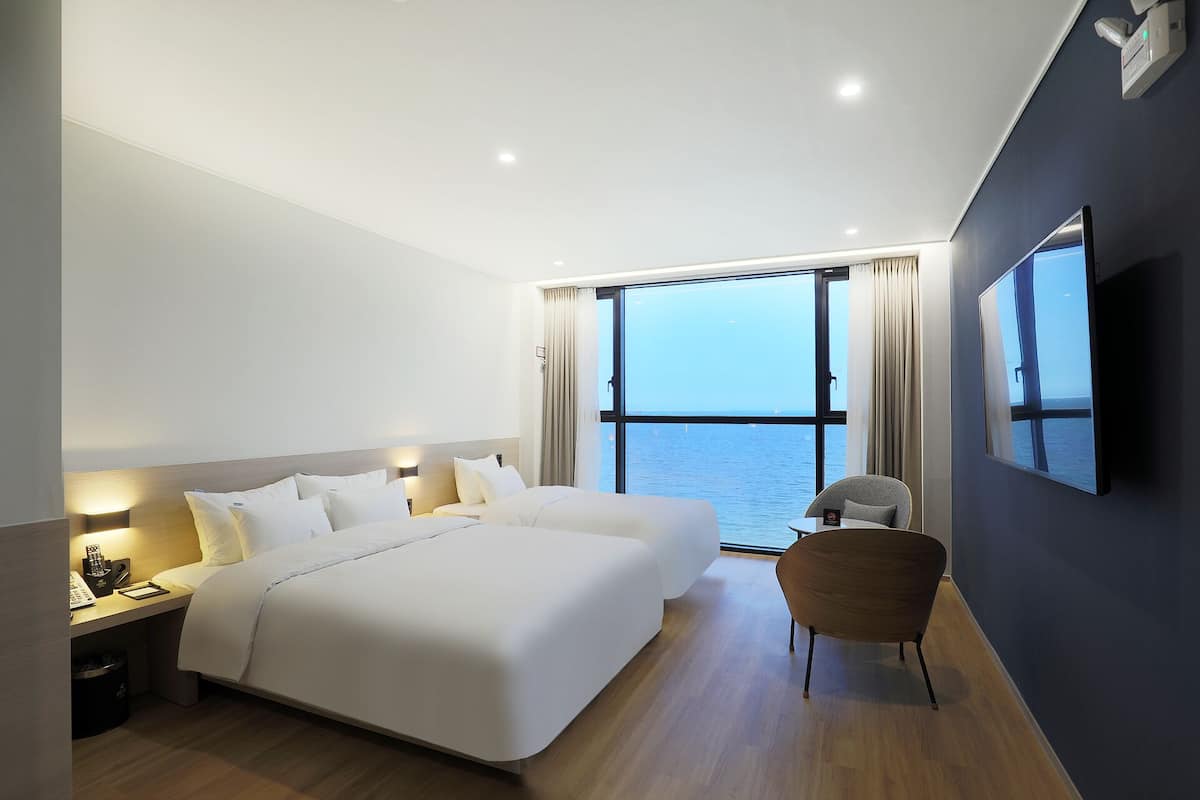 Ocean Twin | Individualmente decorados, individualmente mobiliados, Wi-Fi de cortesia