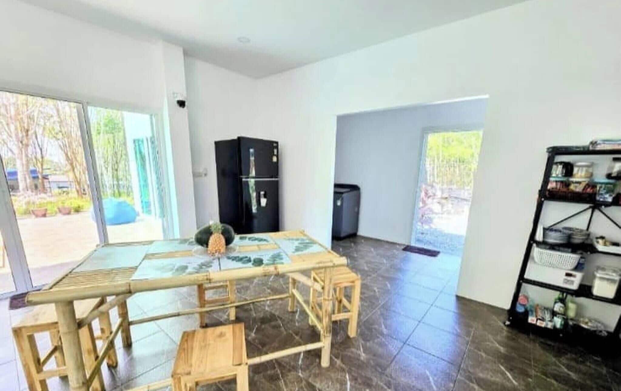 Villa, 2 quartos, fumadores, piscina privativa | Sala de jantar