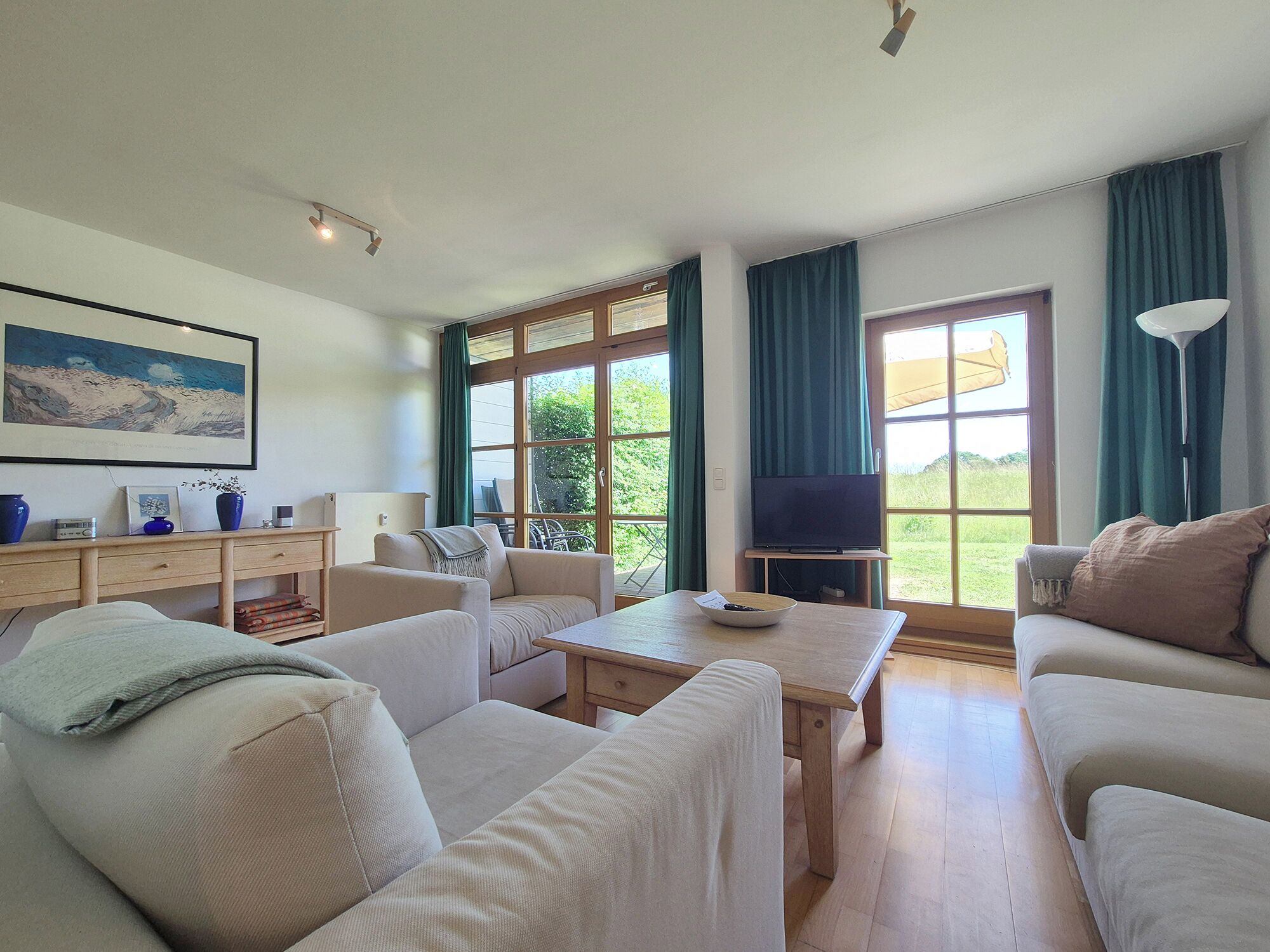 Cozy Vacation Apartment With Terrace And Rural Views In Wittenbeck - Wittenbeck