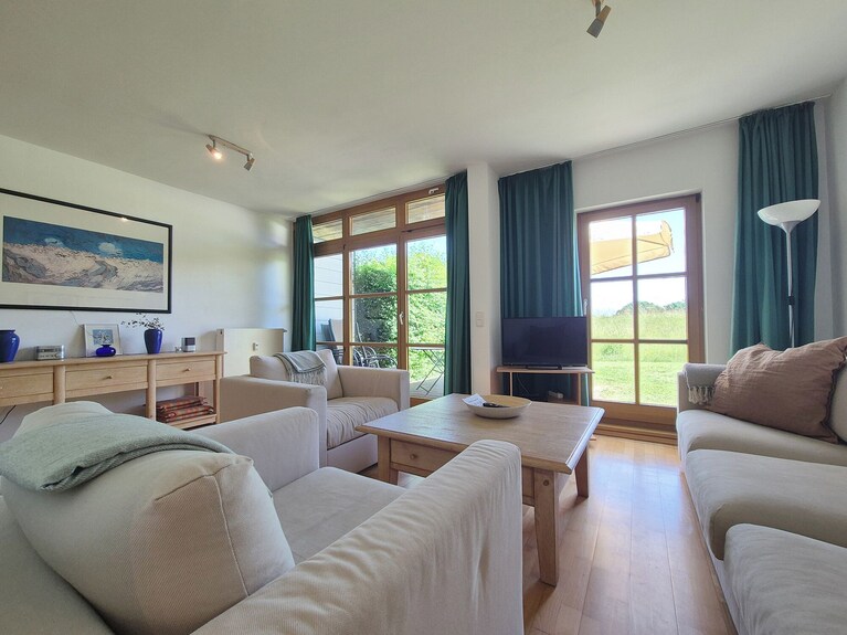 Cozy Vacation Apartment With Terrace And Rural Views In Wittenbeck - Wittenbeck