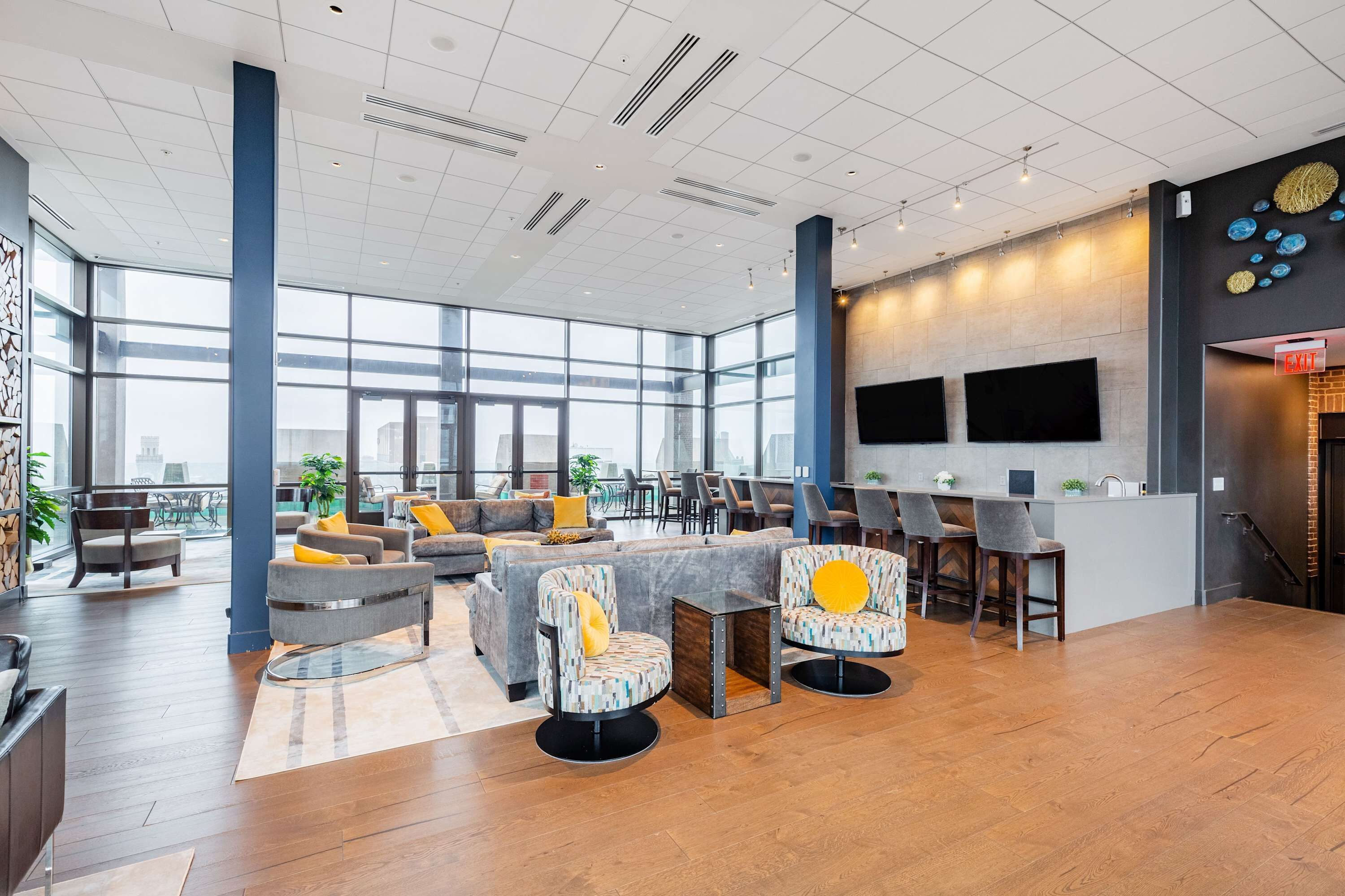 1br Stylish Apartment With Rooftop Deck & Pool - 볼티모어