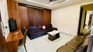 Área de estar no saguão