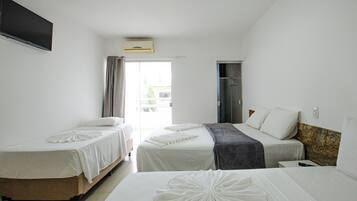Wi-Fi de cortesia, roupa de cama