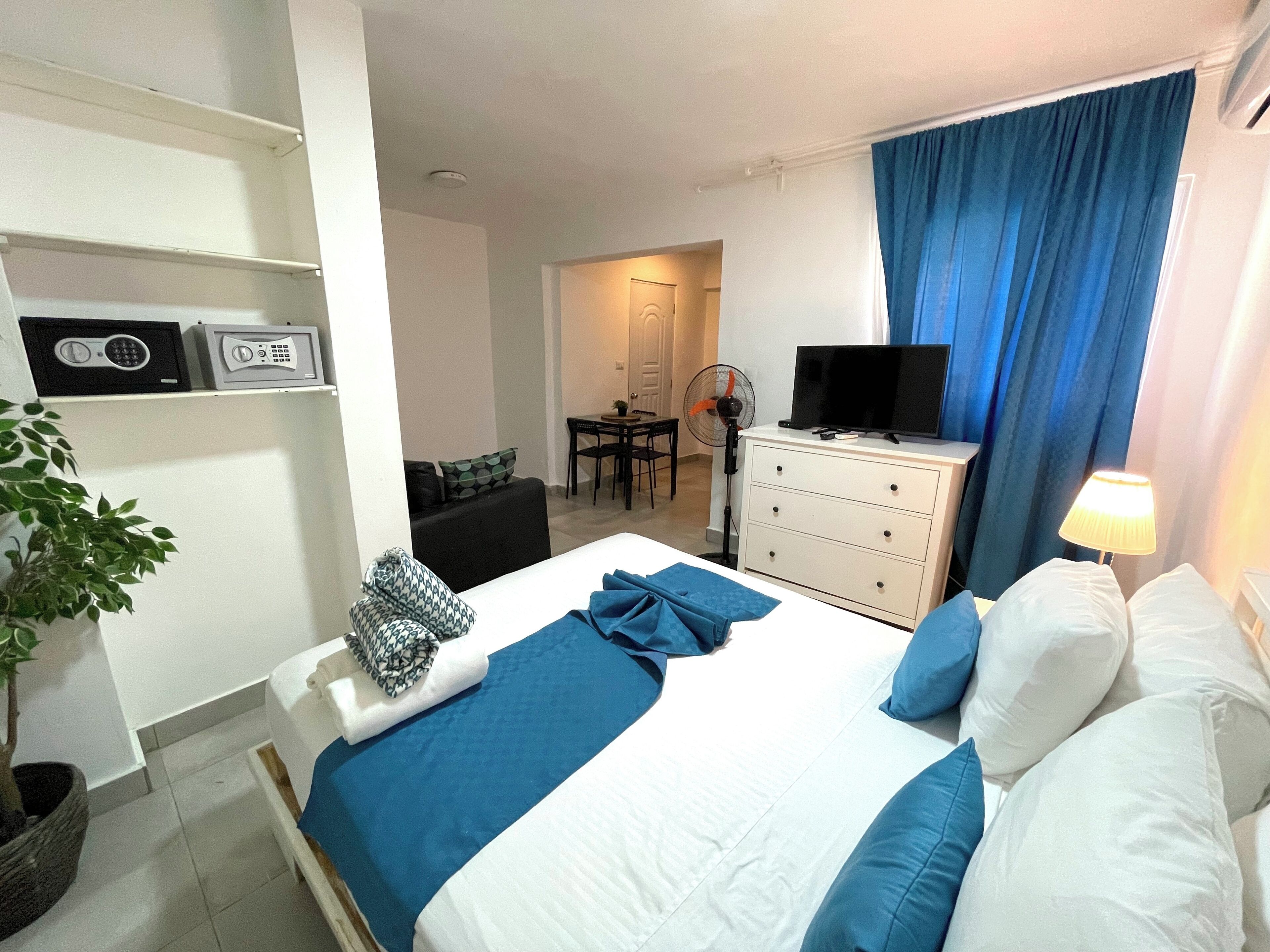 Estúdio, junto à praia | Lençóis italianos Frette, roupa de alta qualidade, edredões de penas 