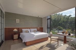 Quarto Duplo de Luxo, vista para o jardim | Vista do quarto