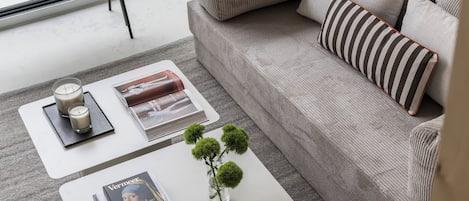 Estúdio Comfort, varanda, Vista para a cidade | Sala de estar