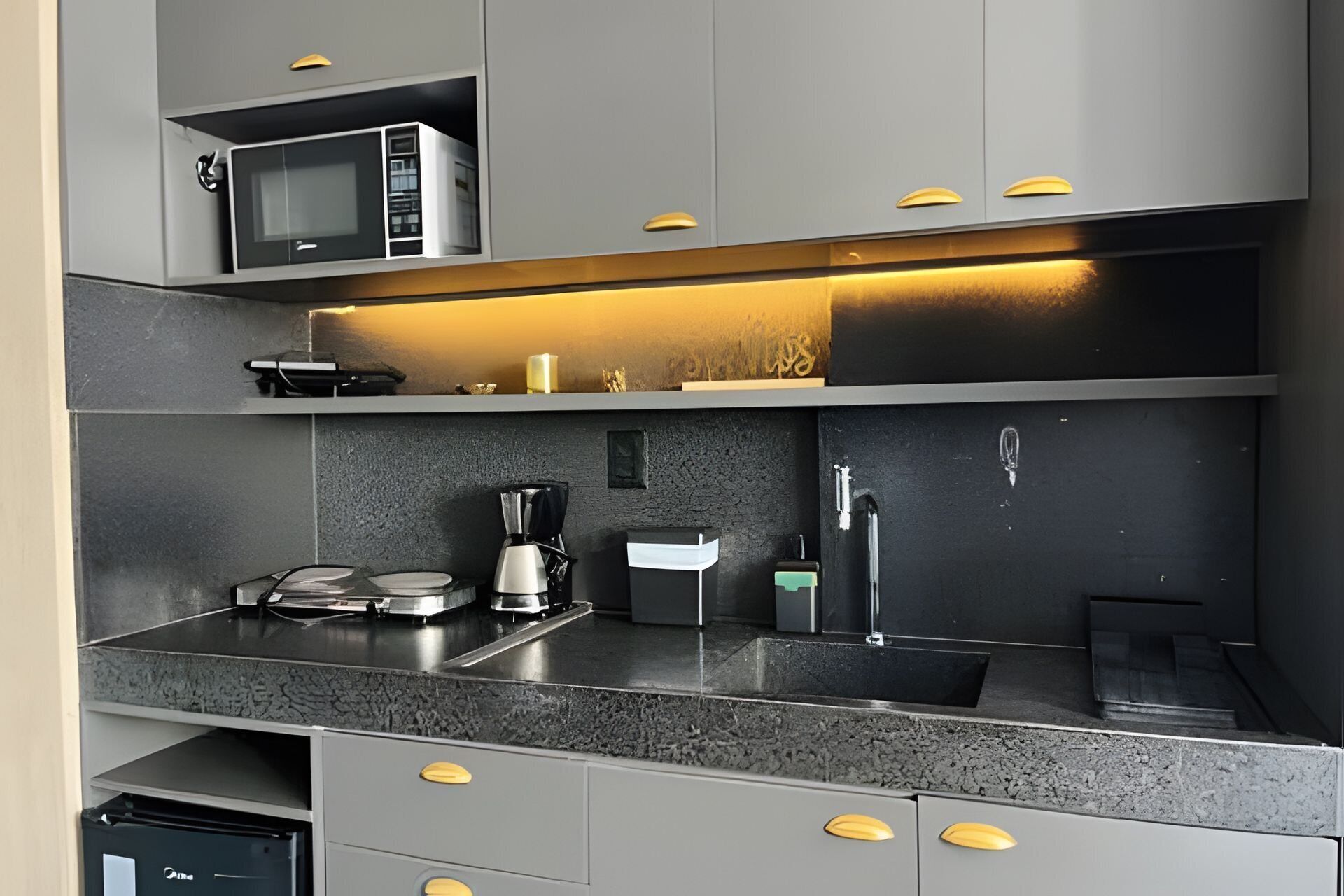 Apartamento básico | Cozinha privada