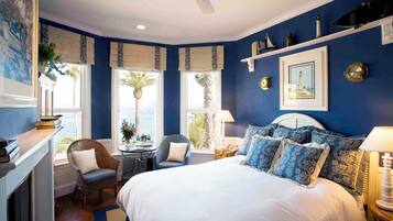 Suíte superluxo, vista para o oceano | Cofres nos quartos, cortinas blackout, Wi-Fi de cortesia