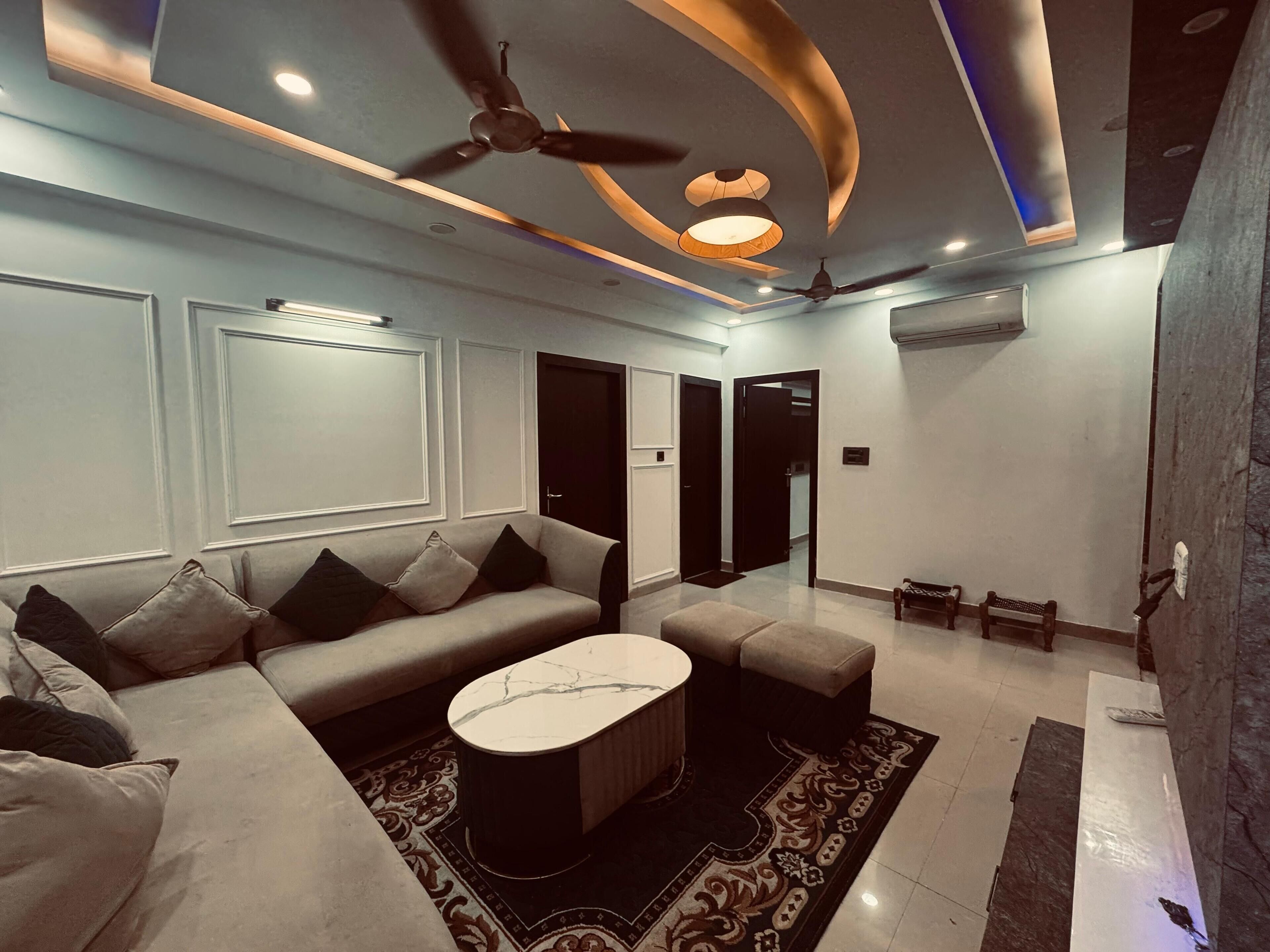 Palm Stays: 2bhk Fully Furnished Apartment In Raj Nagar Extension Ghaziabad - Ghaziabad