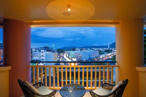 Quarto casal luxo (City View) | Sacada