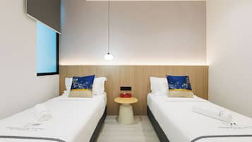 Quarto Deluxe, 2 camas individuais, não fumadores | Wi-fi grátis